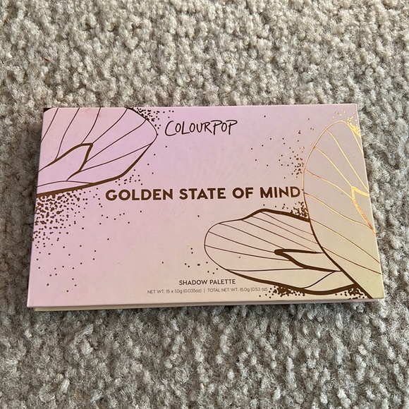Colourpop | Makeup | Colourpop Golden State Of Mind Eyeshadow Palette ...